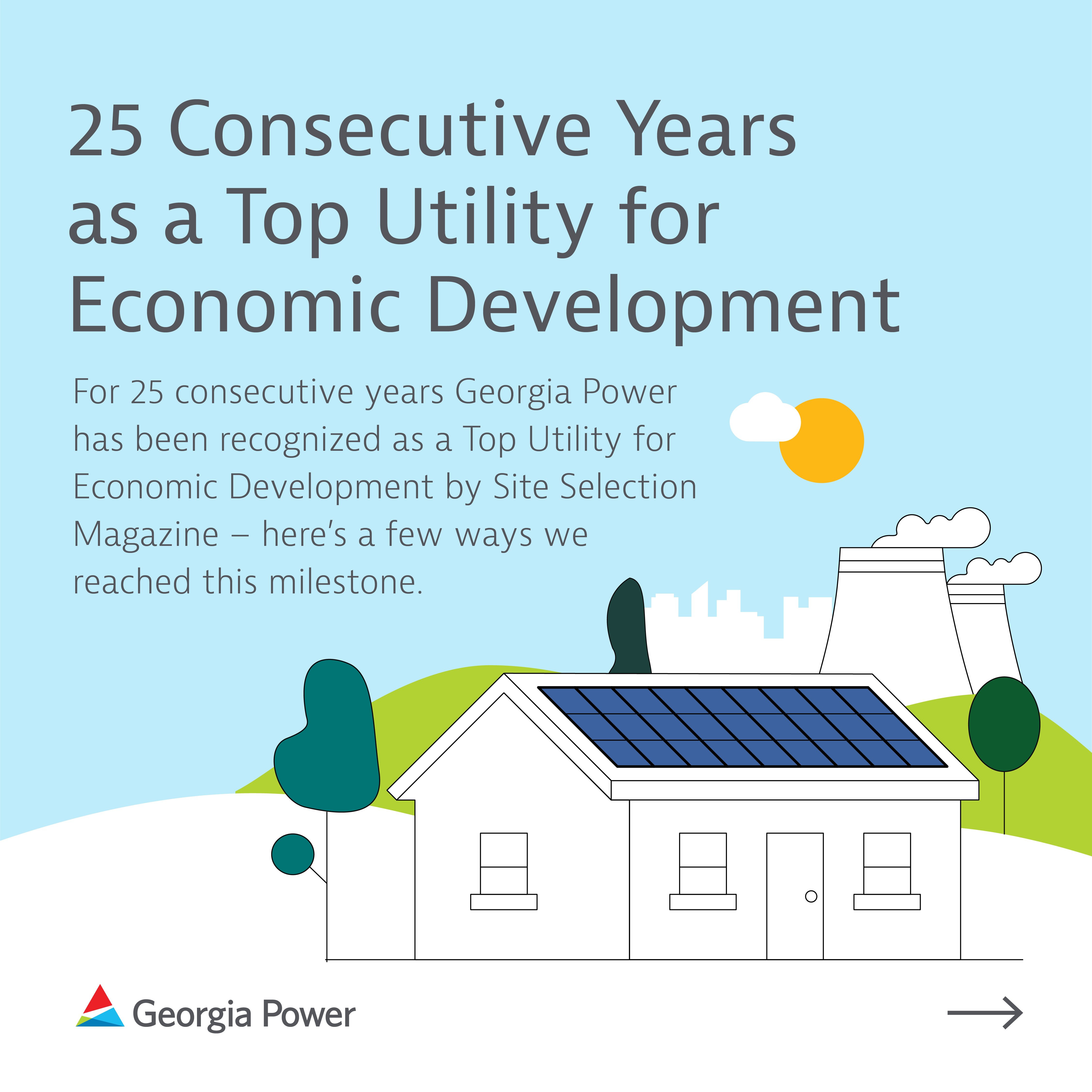 Georgia Power - a Top Utility for Economic Development | Select Georgia