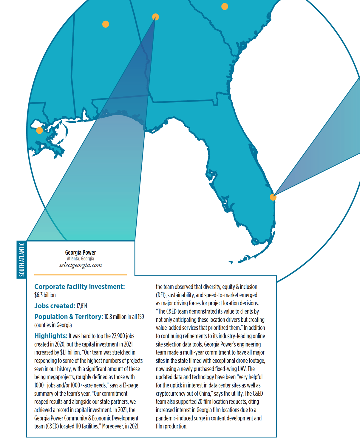Georgia Power a Top Utility in Economic Development | Select Georgia